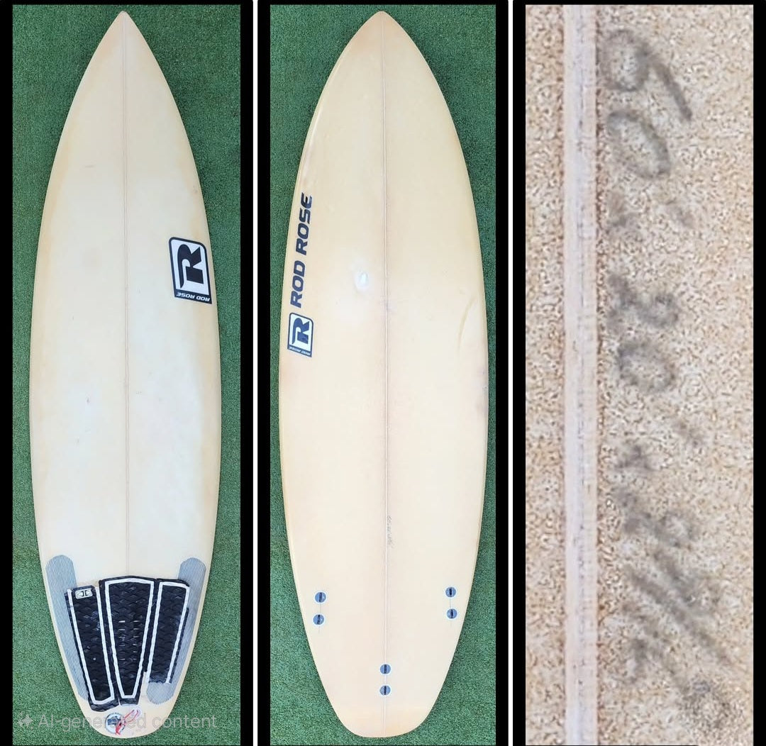 6'0 Rod Rose FCS Custom Model – Surfboardbroker Australia