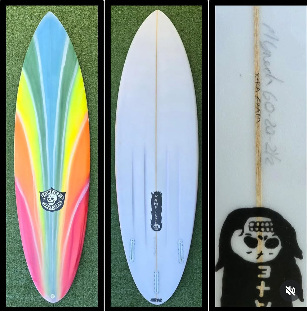 6'0 Vampirate Rainbow Model New – Surfboardbroker Australia